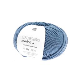 Rico Design Essentials Merino dk reine Merinowolle zum Stricken und Häkeln Häkelwolle