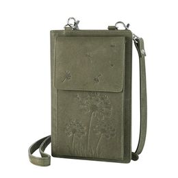 HJP Handytasche "Pusteblume", (Farbe: oliv)