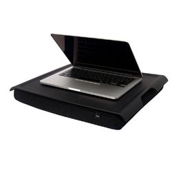 bosign Laptop Tablett Knietablett Laptray Anti-Slip Schwarz-Schwarz