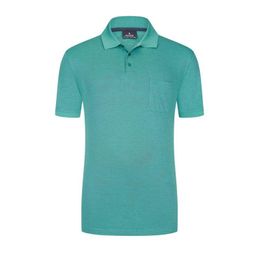 &Uuml;bergr&ouml;&szlig;e : Ragman, Poloshirt in melierter Optik in Mint