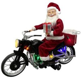 Musicboxworld Spieluhr 55 cm Motorcycling Santa