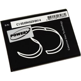 Powery Akku für Alcatel OT-4051S Smartphone-Akku 1200 mAh (3.7 V)