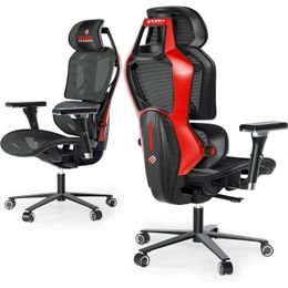 EE EUREKA ERGONOMIC Gaming-Stuhl (Lendenwirbelstütze Komfortabler Computer Stuhl)