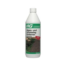 HG HG Algen- und Grünbelag Entferner Konzentrat 1L (1er Pack) Spezialwaschmittel