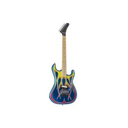 Kramer Guitars E-Gitarre, Baretta Custom Graphics "Hot Rod" V2