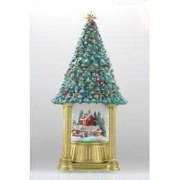 Musicboxworld Spieluhr Tannenbaum mit Schneekugel