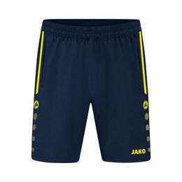 Jako Shorts, blau|gelb