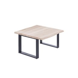 LAMO Manufaktur Baumkantentisch Modern Esstisch Massivholz inkl. Metallgestell (1 Tisch)