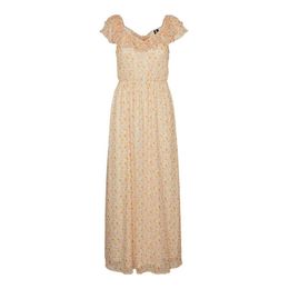 Véro Moda Vero Moda Sommerkleid SMILLA (1-tlg) Drapiert/gerafft