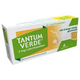Tantum Verde 3 mg Lutschtabl.m.Orange-Honiggeschm. 20 St