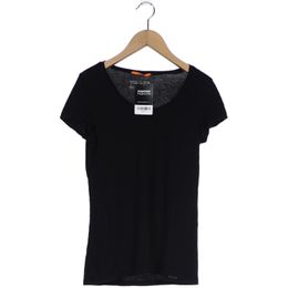 BOSS Orange Damen T-Shirt, schwarz, Gr. 32