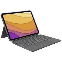 Logitech Combo Touch Tablet-Tastatur Passend für Marke (Tablet): Apple iPad Air (4. Generation), iPad Air (5. Generation)