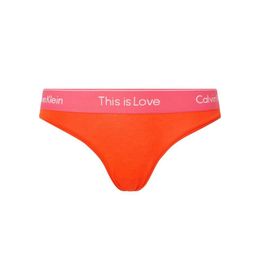 Calvin Klein Underwear Bikinislip BIKINI im Colourblocking-Design, rot