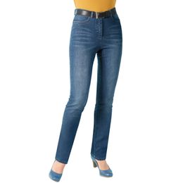 5-Pocket-Jeans Casual Looks Gr. 195, E x trakurzgrößen, blau (blue, stone, washed) Damen Jeans 5-Pocket-Jeans