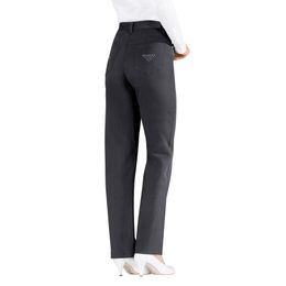 Stretch-Jeans Lady Gr. 50, Normalgrößen, schwarz Damen Jeans Stretch