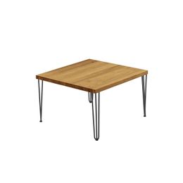 LAMO Manufaktur Esstisch Creative Küchentisch Tischplatte Massivholz inkl. Metallgestell (1 Tisch)