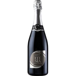 Conte Wine and Maker Etesia Spumante Metodo Charmat Millesimato extra brut Negroamaro 2024 Extra Brut - Salento Italia Apulien &ndash; Perl- & Schaumwein V