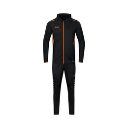 Jako Trainingsanzug, orange|schwarz