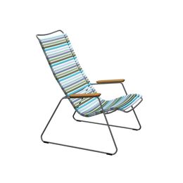 Houe CLICK Relaxsessel Lounge Chair Bambusarmlehnen Stahlgestell Multi color 2