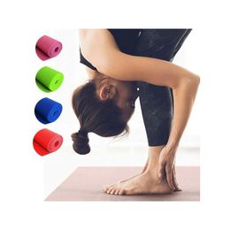 Meditrade GmbH Trade Shop Traesio - pvc yoga matte 61X173X0.8 cm aerobic fitness pilates gymnastikmatte