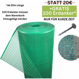 Florade - Premium Maulwurfgitter 270g/m² Rollrasen-Gitter - 60cm x 20m