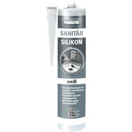 Primaster - Sanitär Silikon weiß 310 ml Dichtstoff