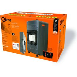 2-in-1 Gasofen Klappbar gh 342 rv - qlima