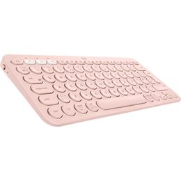 Logitech K 380 Multi-Device Bluetooth, Tastatur, Sonstiges, kabellos, Rosé