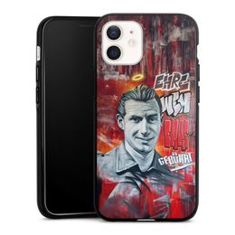 DeinDesign iPhone 12 Handy Silikon H&uuml;lle Case schwarz Handyh&uuml;lle 1. Fck 1. Fc Kaiserslautern Fritz Walter