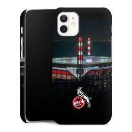 DeinDesign iPhone 12 mini Handy Premium Case Smartphone Handyh&uuml;lle Schutzh&uuml;lle matt 1. Fc K&ouml;ln Official Licensed Product Stadium Premium Case