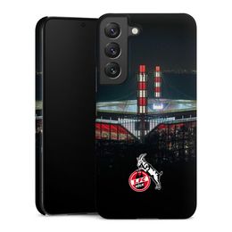 DeinDesign Galaxy S22 Handy Premium Case Smartphone Handyh&uuml;lle Schutzh&uuml;lle matt Stadium 1. Fc K&ouml;ln Official Licensed Product Premium Case