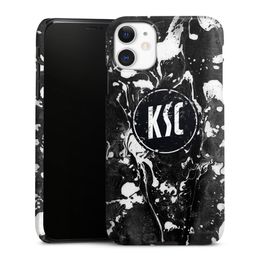DeinDesign iPhone 11 Handy Premium Case Smartphone Handyh&uuml;lle Schutzh&uuml;lle gl&auml;nzend Official Licensed Product Ksc Karlsruher Sc Premium Case