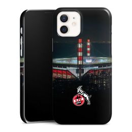 DeinDesign iPhone 12 Handy Premium Case Smartphone Handyh&uuml;lle Schutzh&uuml;lle gl&auml;nzend 1. Fc K&ouml;ln Official Licensed Product Stadium Premium Case