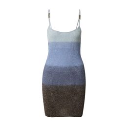 Gcds Kleid Damen Größe L blau / taubenblau / pastellblau / schwarz
