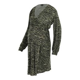Only Maternity Umstand Kleid Damen Gr&ouml;&szlig;e 42 khaki / oliv / schwarz Winterkleid