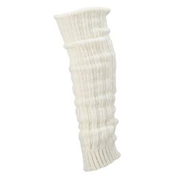 Wowerat Socken Grobstrick Stulpen mit Alpaka Schaf Wolle Legwamer Beinwärmer Universalgröße