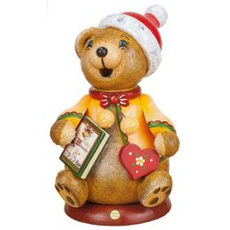 Hubrig Volkskunst Zschorlau Erzgebirge Räuchermännchen Räuchermann Wichtel Teddys Weihnachtsgeschichte