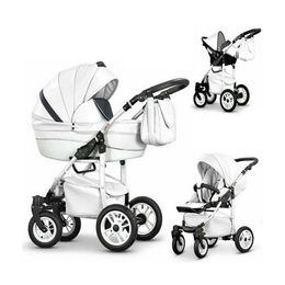 babies-on-wheels Kombi-Kinderwagen 3 in 1 Kinderwagen-Set Cosmo ECO