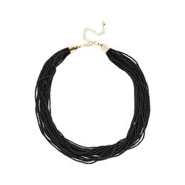 next Perlenkette Mehrreihige Halskette mit Schmuckperlen (1-tlg)