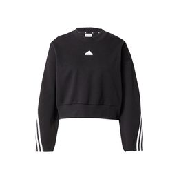 adidas Sportswear Sportsweatshirt 'Future Icons 3' Damen Größe XXXS/XXS schwarz / weiß