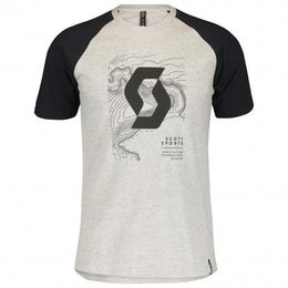 Scott - Icon Raglan S/S - T-Shirt Gr S grau