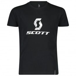 Scott - Kid's 10 Icon S/S - T-Shirt Gr 128 schwarz
