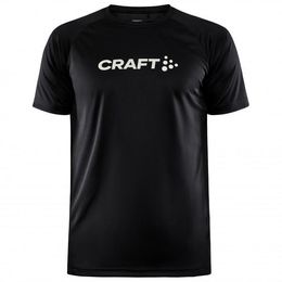 Craft - Core Unify Logo Tee - Funktionsshirt Gr S schwarz