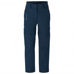 Vaude - Kid's Zip Off Pants Slim Fit - Zip-Off-Hose Gr 110/116 blau