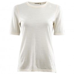 Aclima - Women's Lightwool Undershirt Tee - Merinounterwäsche Gr XS grau/weiß