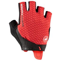 Castelli - Rosso Corsa Pro V Glove - Handschuhe Gr Unisex S rot