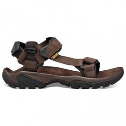 Teva - Terra Fi 5 Universal Leather - Sandalen US 7 | EU 39,5 braun/schwarz