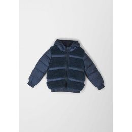 s.Oliver Outdoorjacke Steppjacke mit Teddy-Plüsch