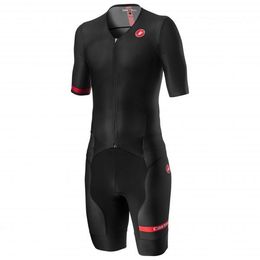 Castelli - Free Sanremo 2 Suit Shortsleeve - Radeinteiler Gr XL schwarz