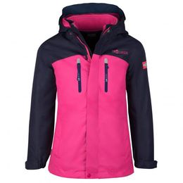 Trollkids - Girl's Bryggen 3in1 Jacket - Doppeljacke Gr 92 rosa/blau